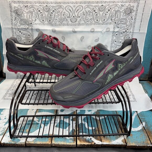 Altra | Shoes | Altra Shoes Lone Peak 4 Trail Running Shoes Foot Shape ...